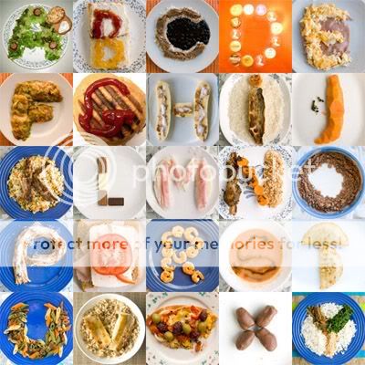 Creative Alphabets Using Food | Hannah Furnell - Design Blog